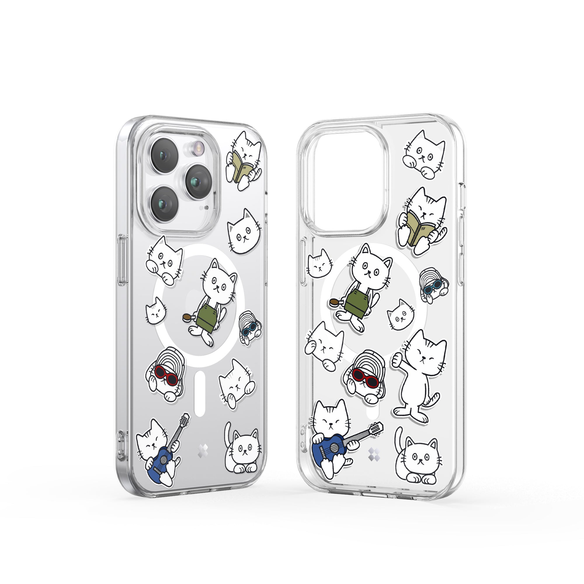 iPhone 15 Pro / Pro Max Case: Cast Combo Cat Magsafe